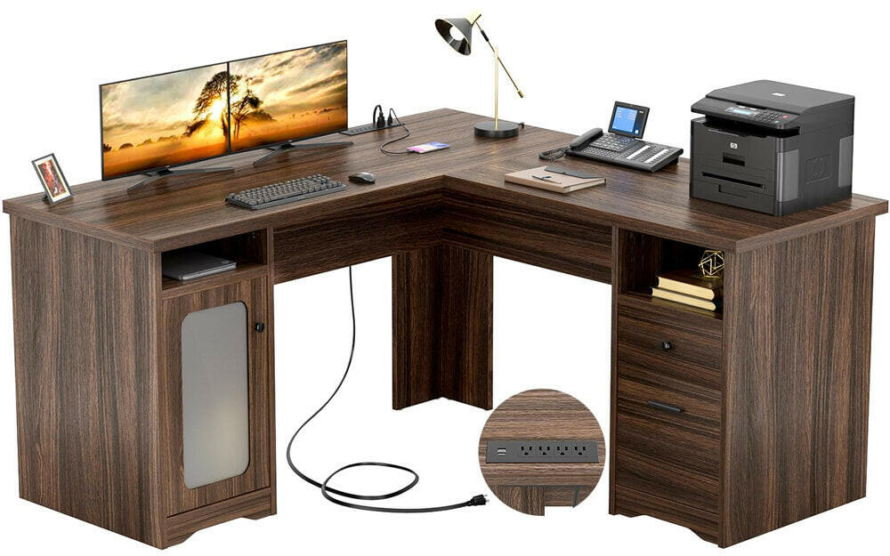 60 inch computer desk with keyboard tray store